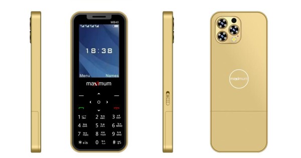 Buy Best Maximum MB40 Pro Max Feature Phone 4 Sim Price in Bangladesh - KINBO SHOP BD