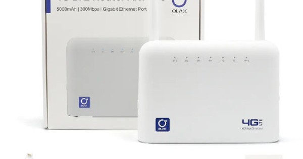 Buy Best OLAX AX7 PRO 4G LTE Sim Router Price in Bangladesh - KINBO SHOP BD