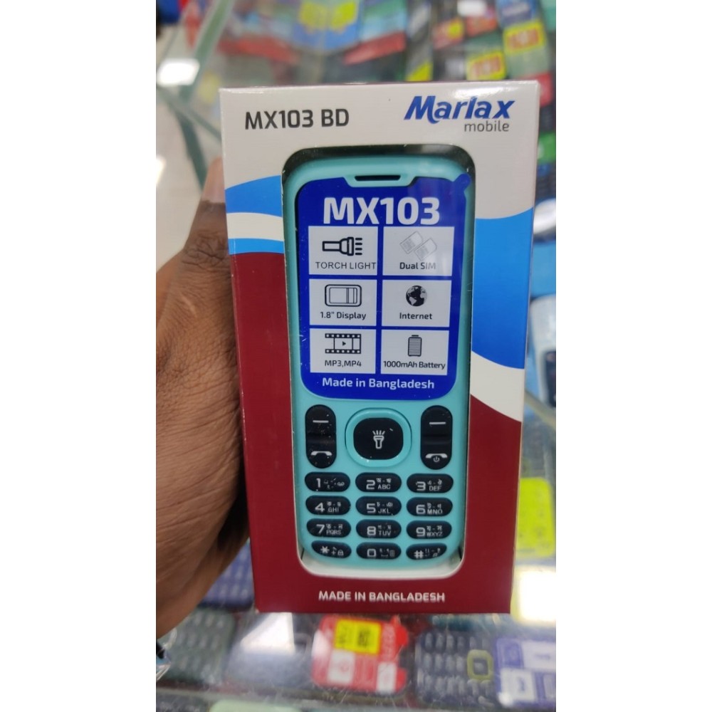 Buy Best Marlax MX103 BD Feature Phone Price in Bangladesh - KINBO SHOP BD